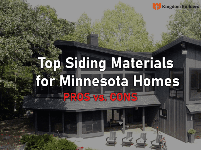 Top 6 Siding Materials for Minnesota Homes: Pros and Cons